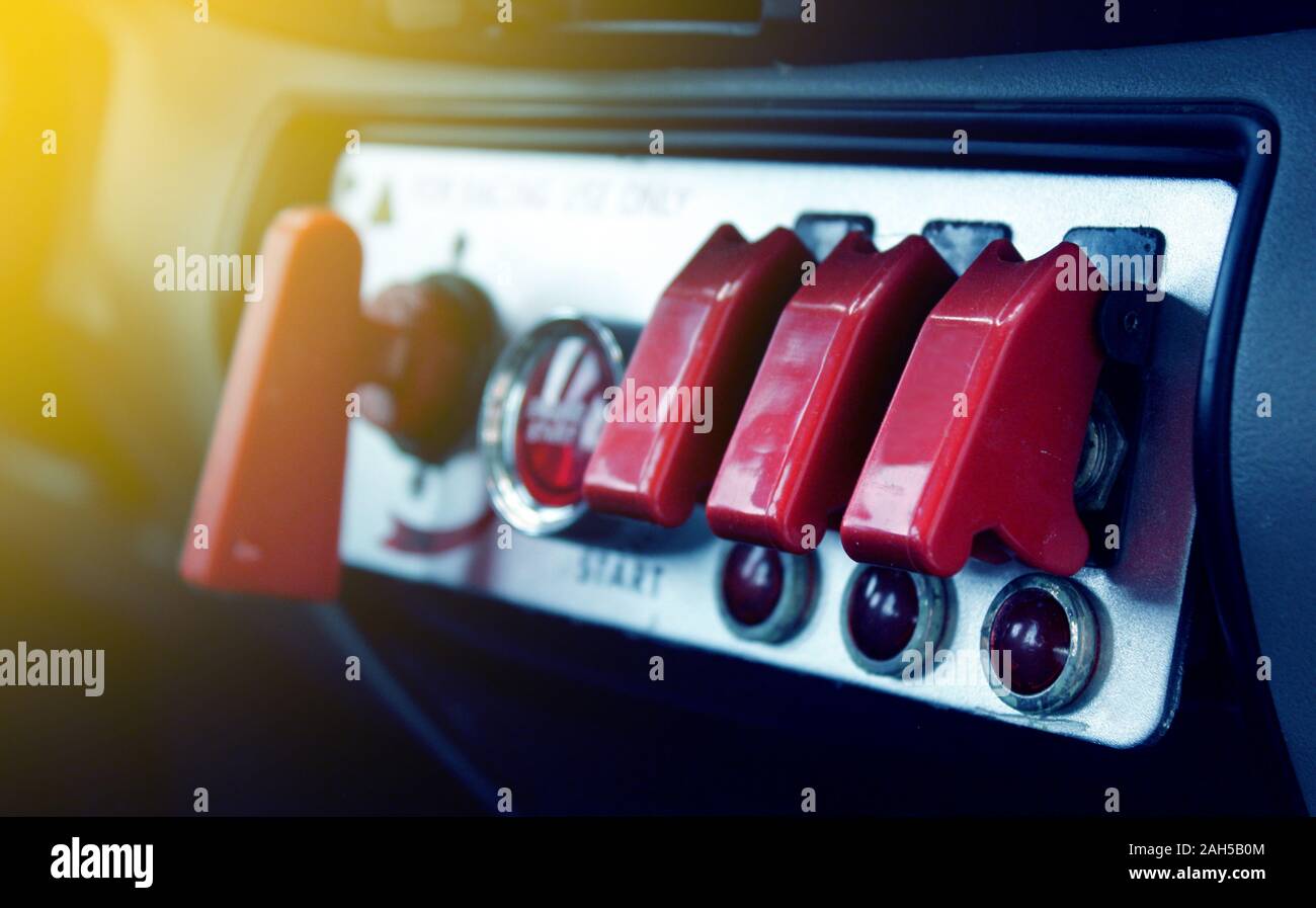 Car switches hi-res stock photography and images - Alamy