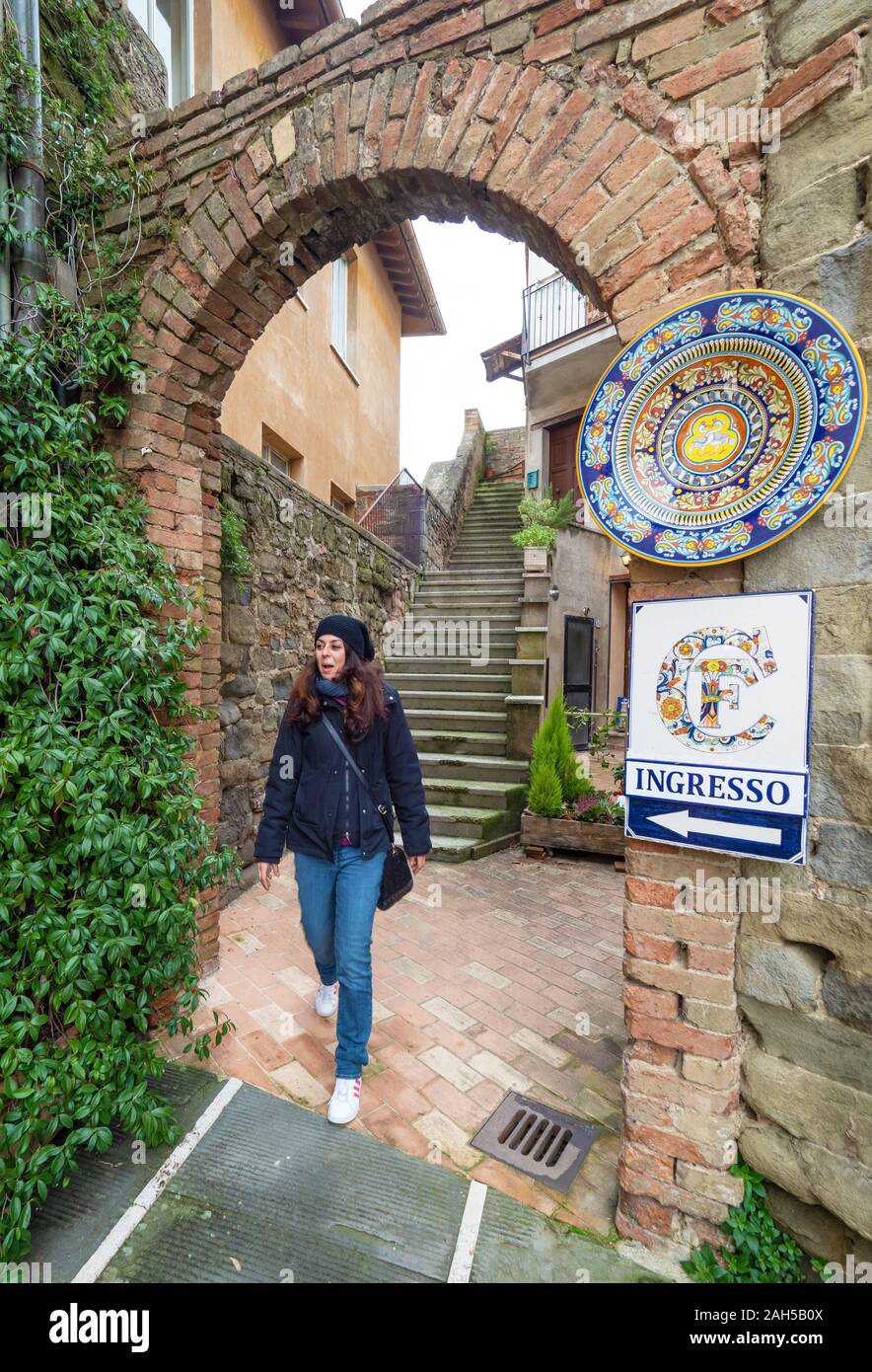 Deruta, Umbria (Italy) - The nice medieval stone village in Umbria ...