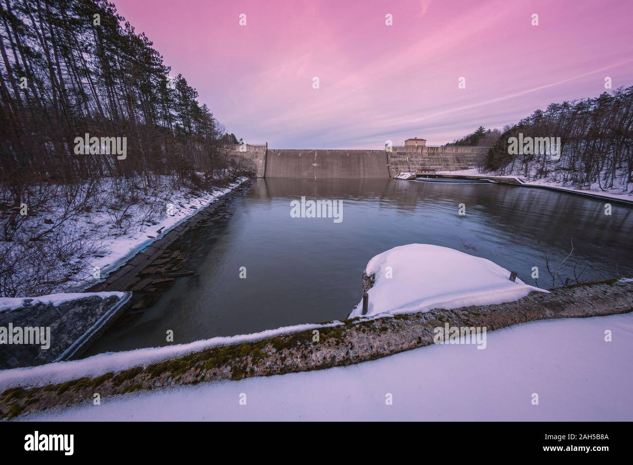 Black River Canal Aqueduct, This is located north of Rome, NY, and used ...