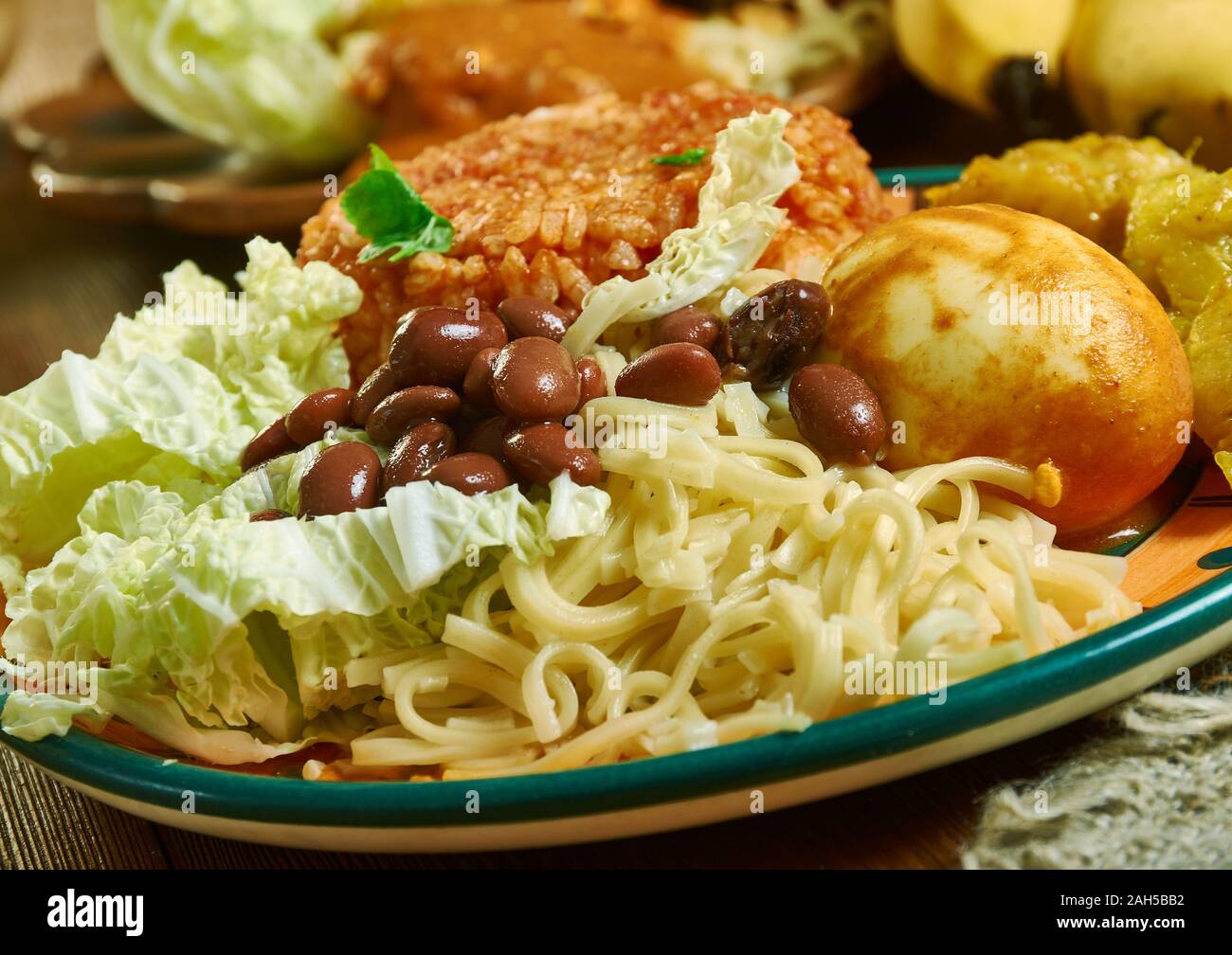 Ghanaian waakye hi-res stock photography and images - Alamy