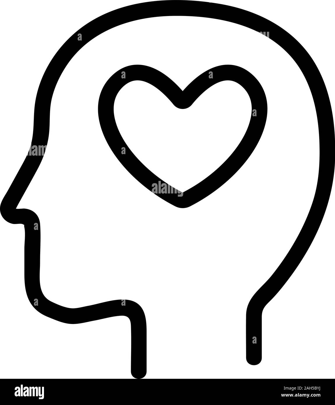 artistic mindset icon vector. Isolated contour symbol illustration ...