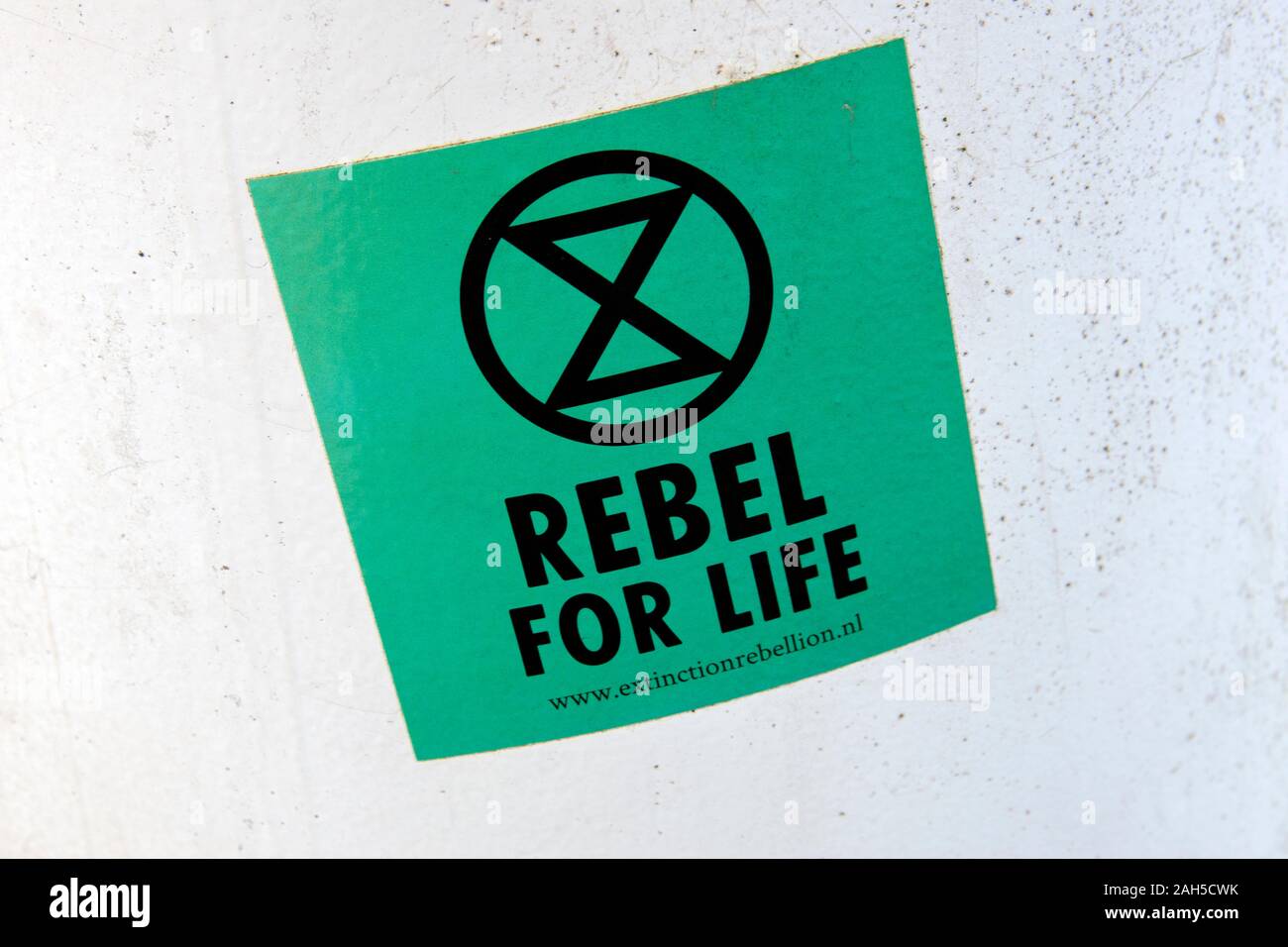Sticker Rebellion Extinction At Amsterdam The Netherlands 2019 Stock ...