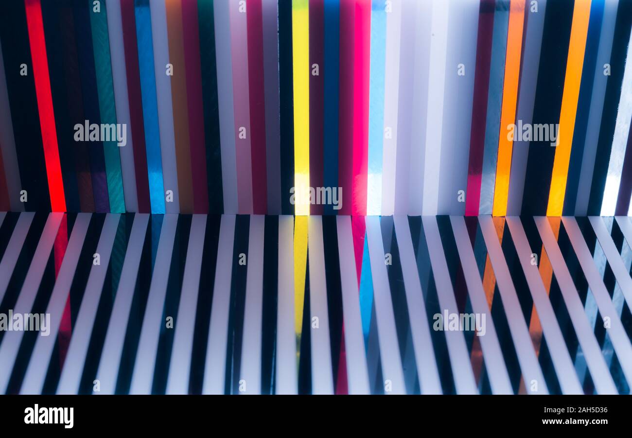 Abstract aurora colorful background lines hi-res stock photography and ...