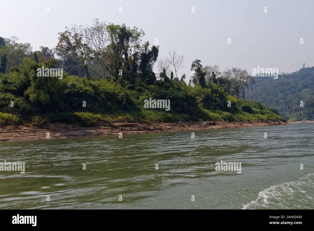 Usumacinta, the border river between Mexico and Guatemala Stock Photo ...