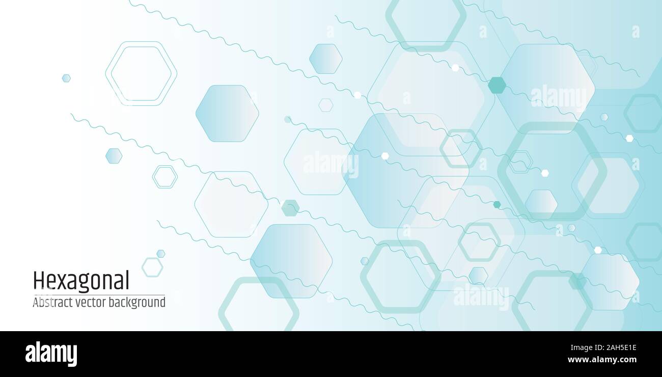 Abstract cube hexagon shape pattern background Stock Photo - Alamy