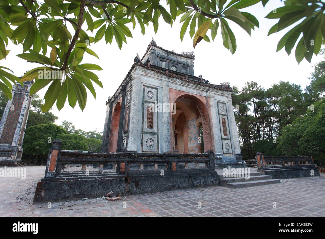 Tu Duc tomb in Hue city, Vietnam Stock Photo - Alamy