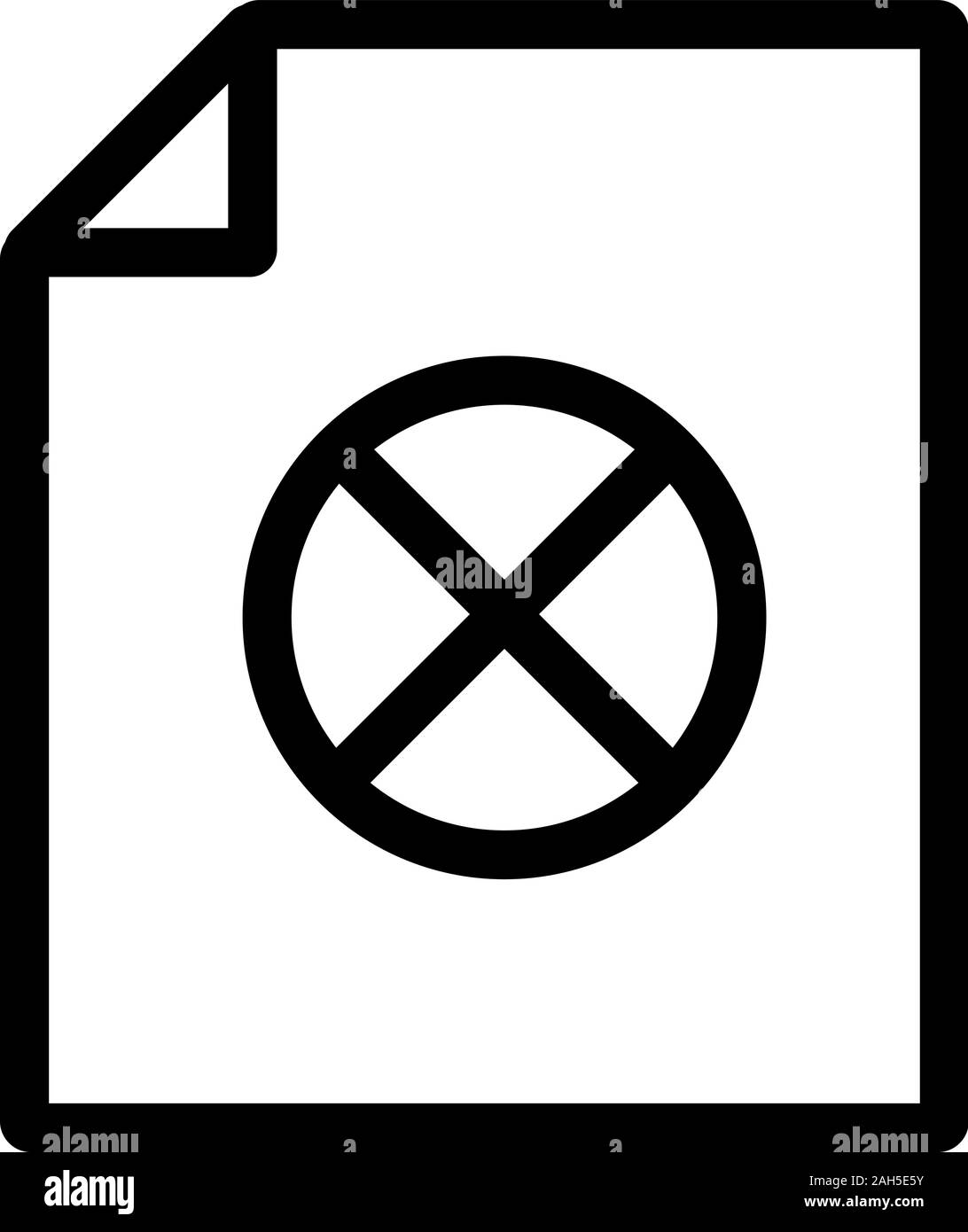 https protocol vector vector. Isolated contour symbol illustration ...