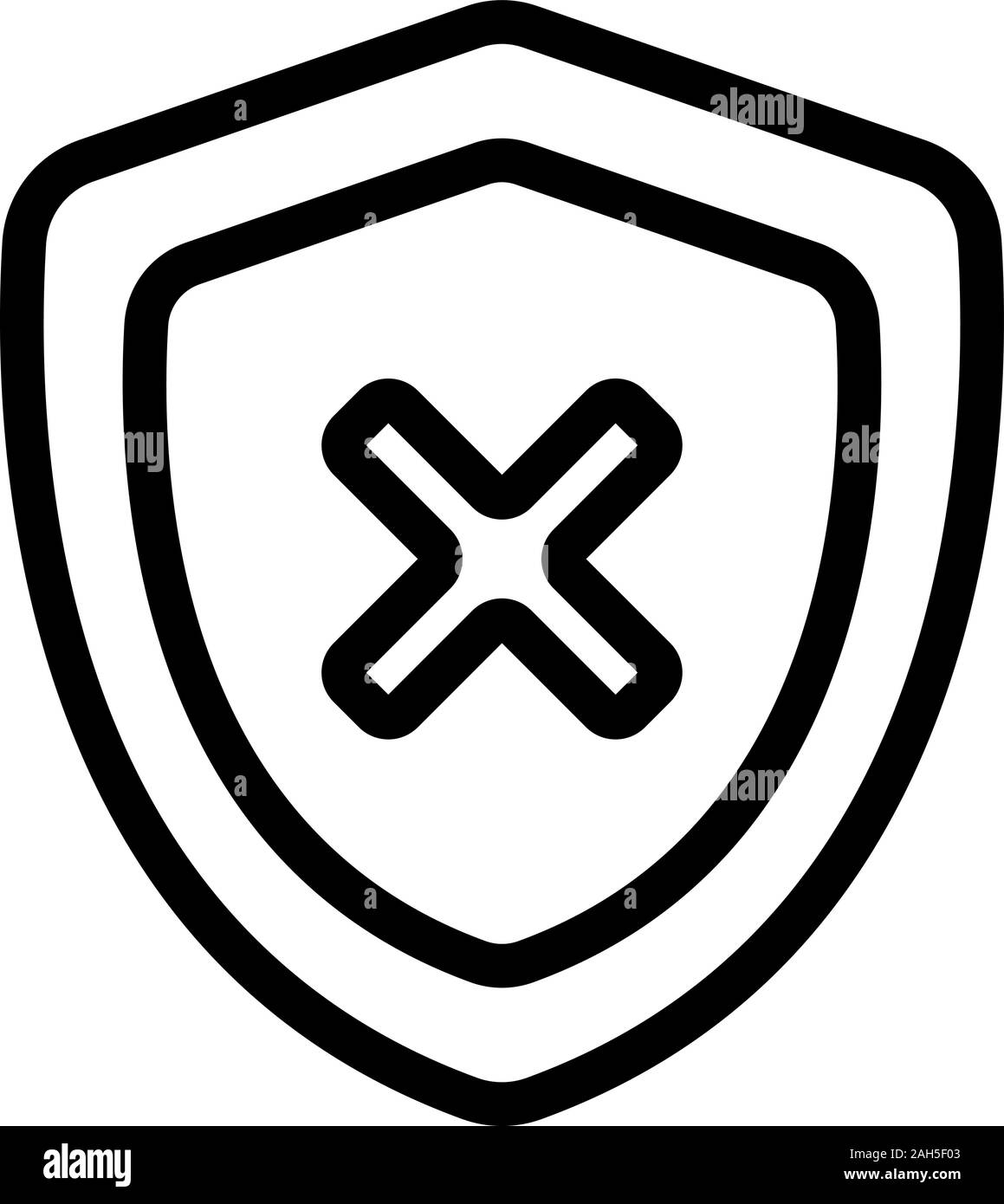 https protocol vector vector. Isolated contour symbol illustration ...