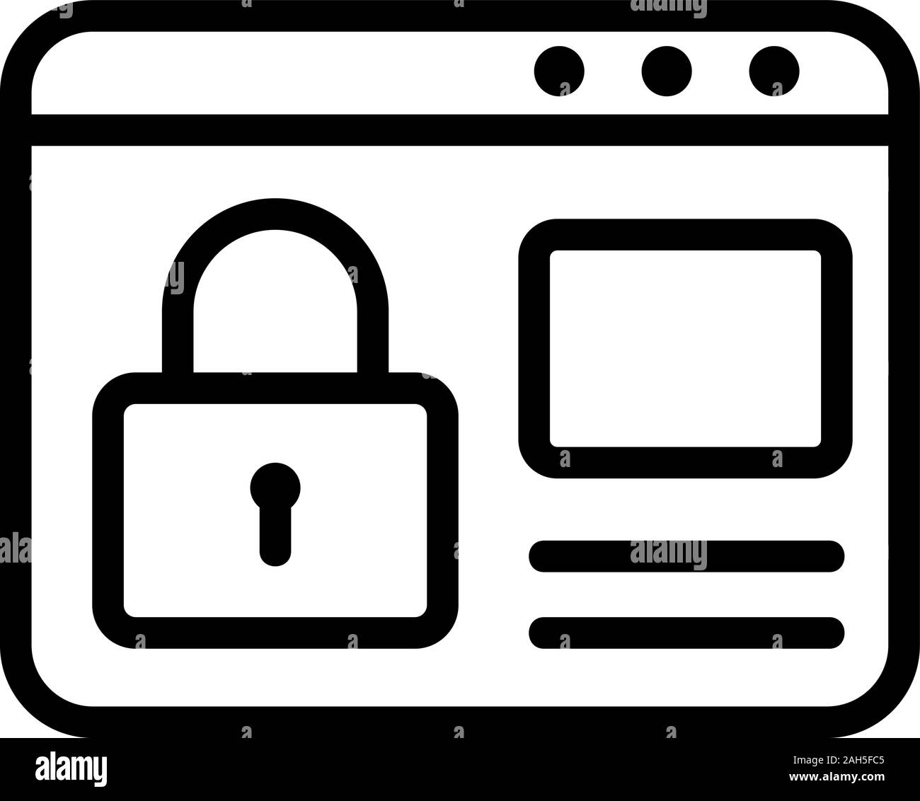 https protocol vector vector. Isolated contour symbol illustration ...