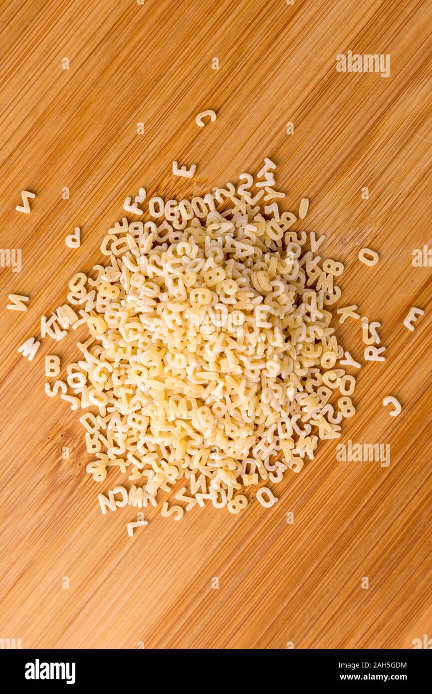Carbohydrate alphabet letters hi-res stock photography and images - Alamy
