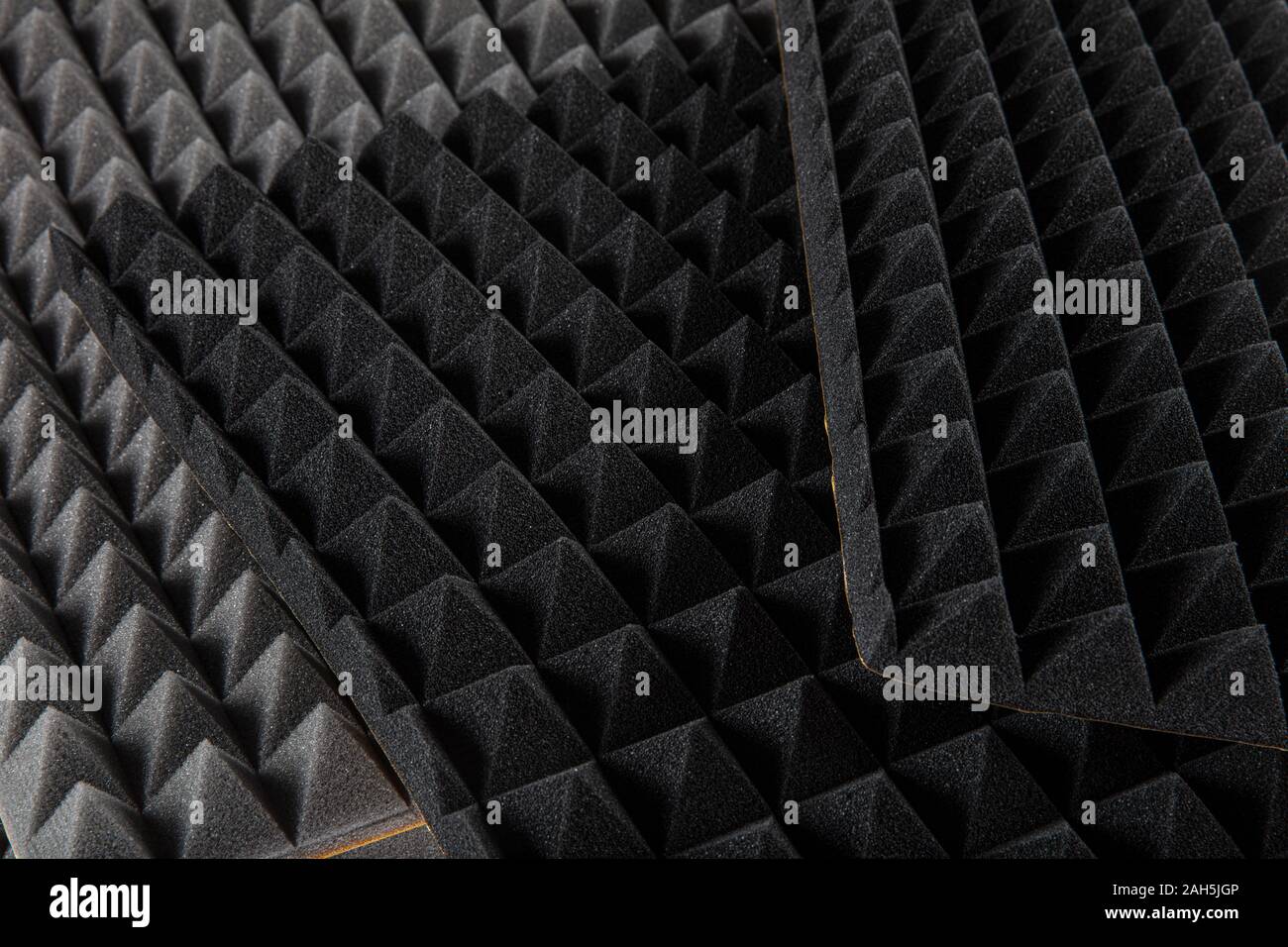 Acoustic sponge - Acoustic foam - fire retardant Pyramid Sponge Stock ...