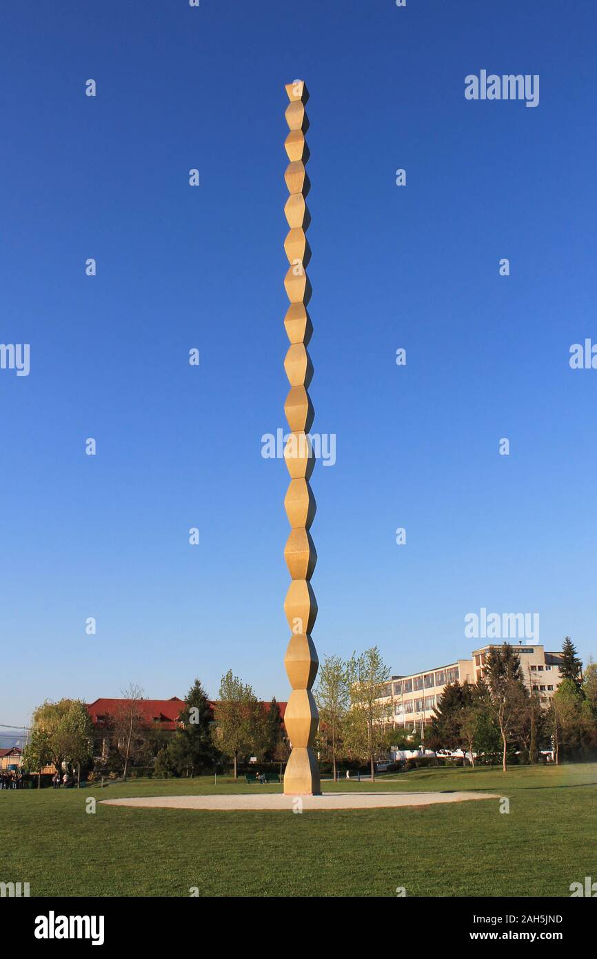 The Endless Column - Coloana Infinitului by romanian artist Constantin ...
