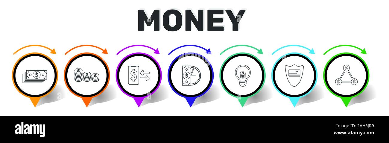 Money chart can used Cut Out Stock Images & Pictures - Alamy