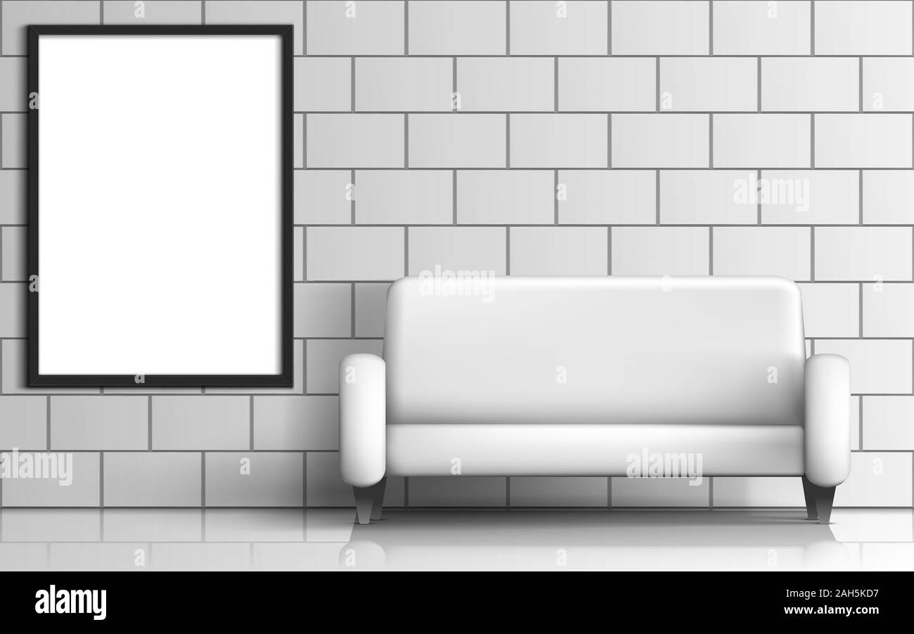 Sofa in room window Stock Vector Images - Alamy