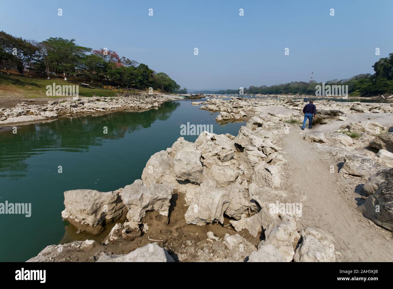 River Usumacinta, a border between Mexico and Guatemala Stock Photo - Alamy