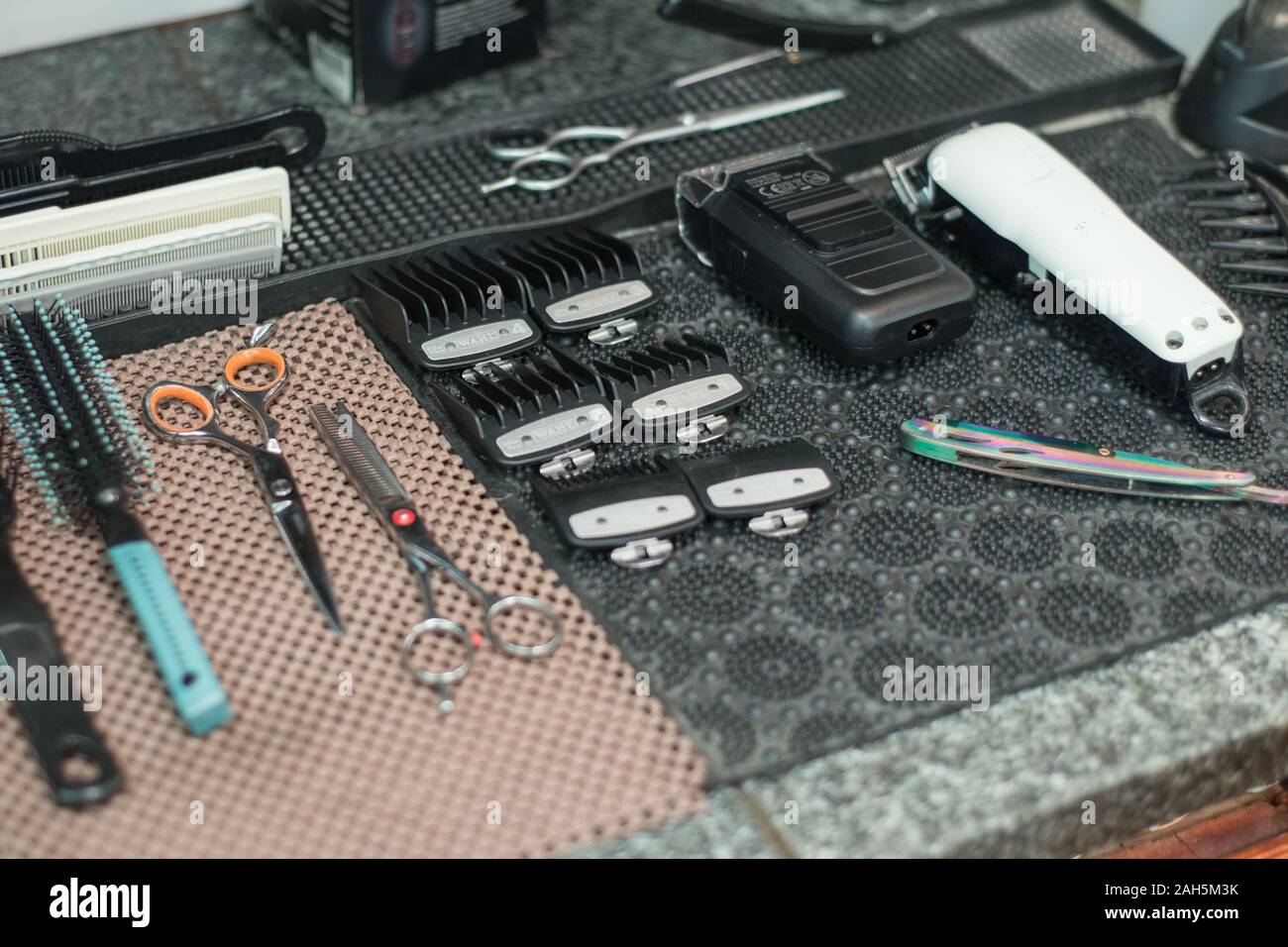 Professional barber tools hi-res stock photography and images - Alamy