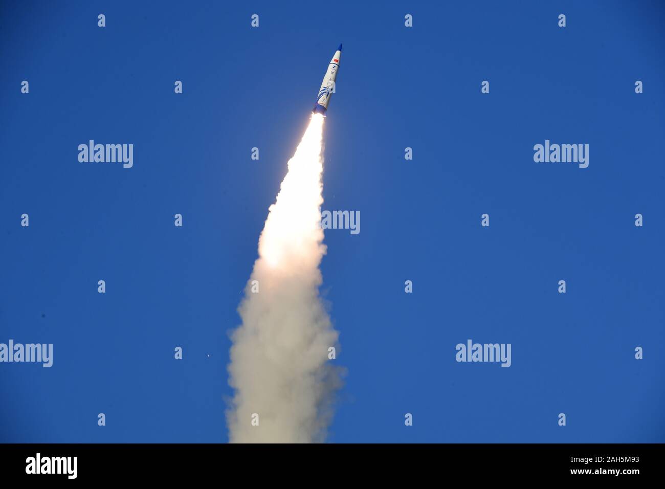 Jiuquan, China. 25th Dec, 2019. The commercial suborbital carrier ...