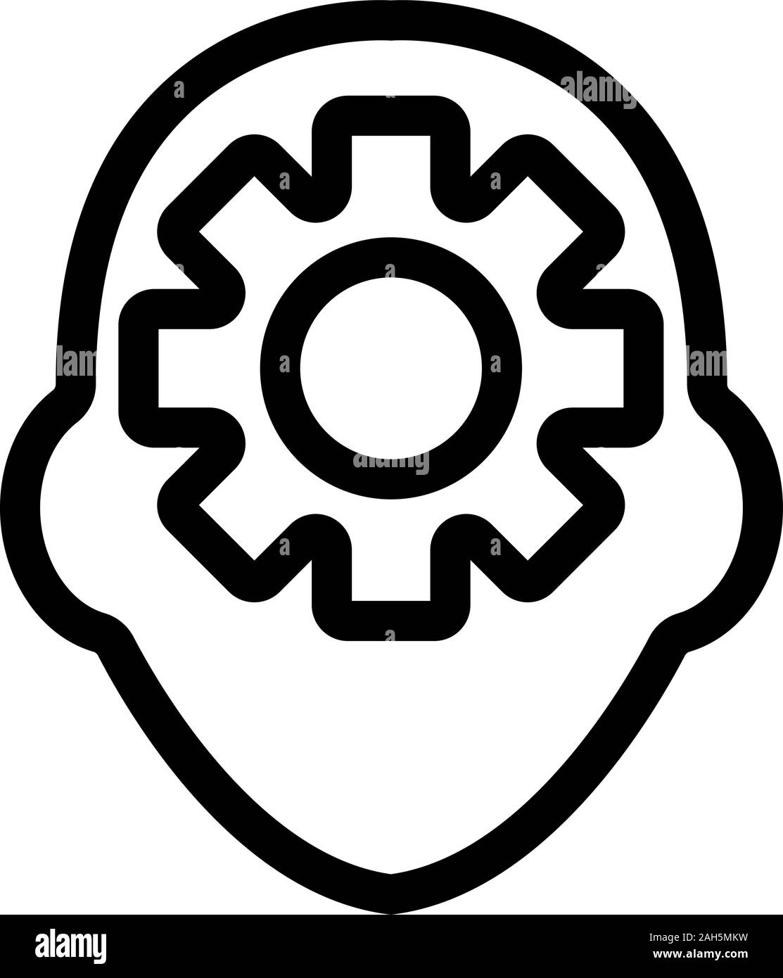artificial intelligence icon vector. Isolated contour symbol ... artificial intelligence icon vector. Isolated contour symbol ...