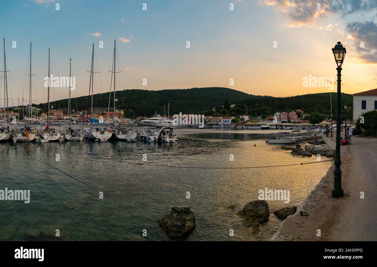 Fiscardo port hi-res stock photography and images - Alamy