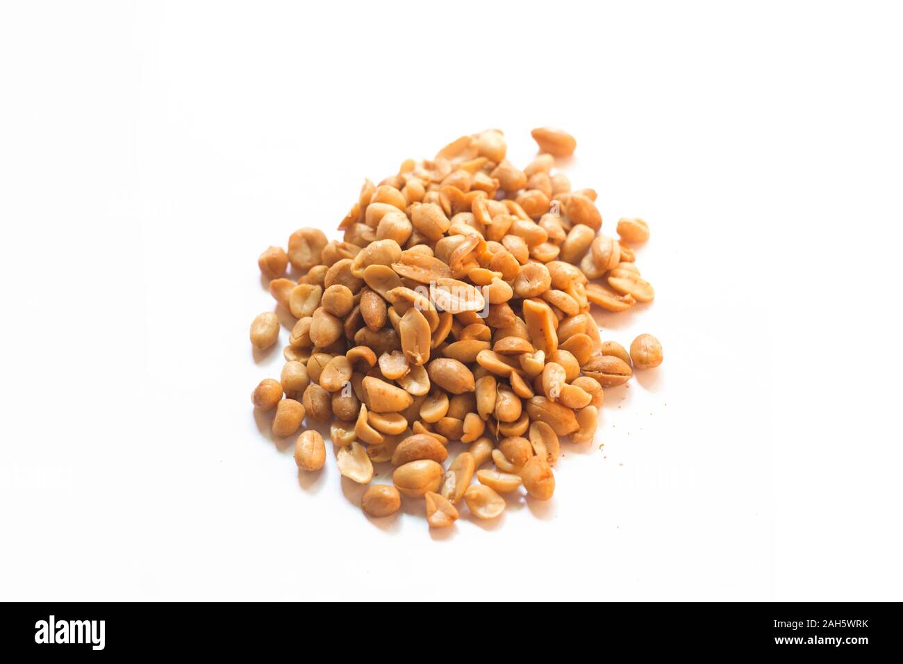 Kacang Goreng or fried peanuts. Indonesian snacks. Isolated on white ...