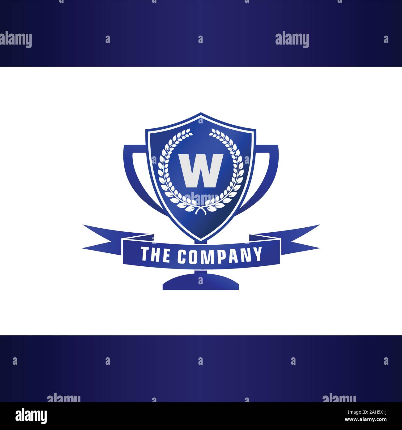 W gold cup Stock Vector Images - Alamy