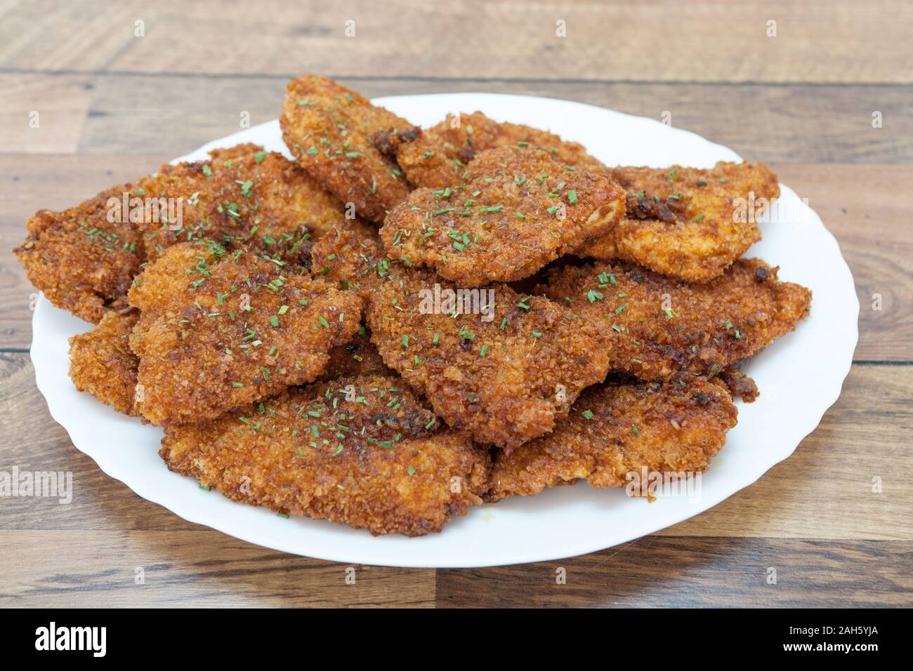 Breaded meat hi-res stock photography and images - Alamy