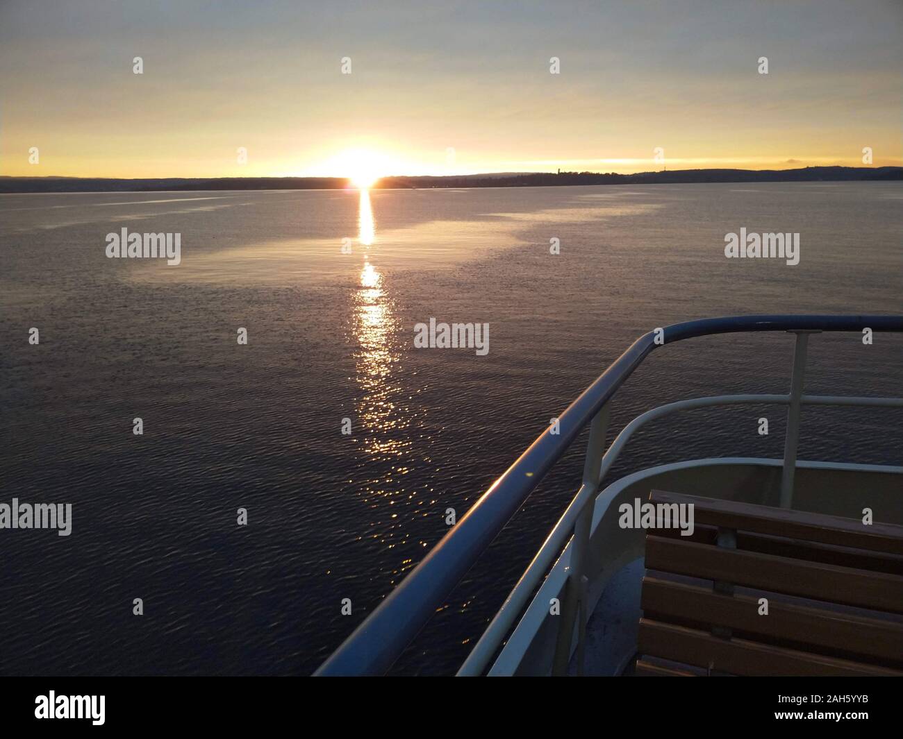 sunset at lake constance Stock Photo - Alamy