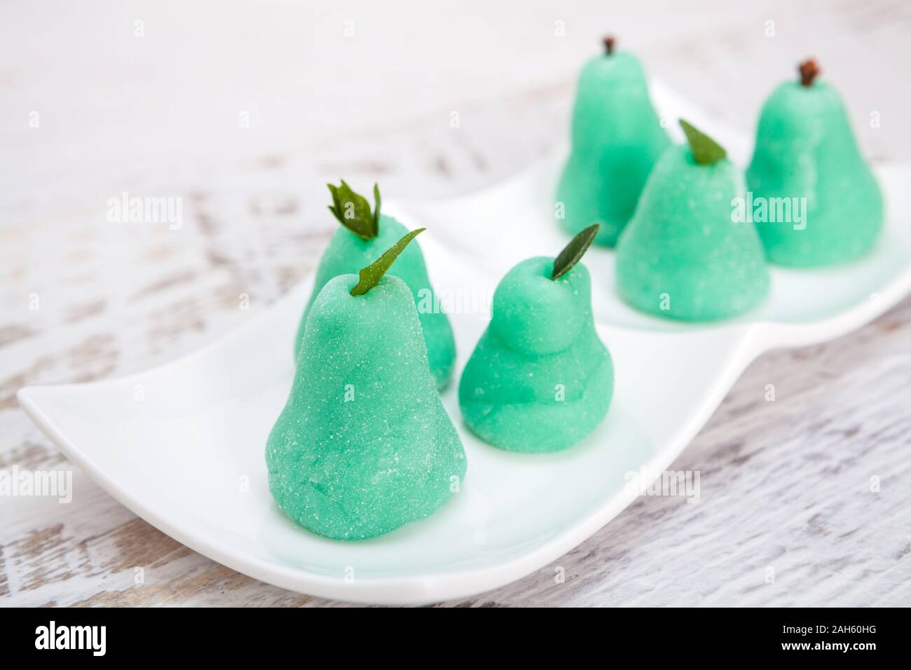 Soft pear candy hi-res stock photography and images - Alamy