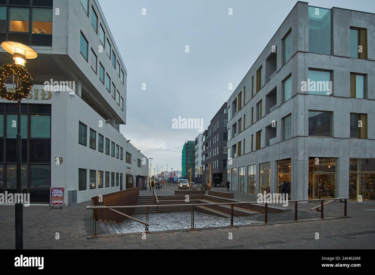 City centre street in reykjavik hi-res stock photography and images - Alamy
