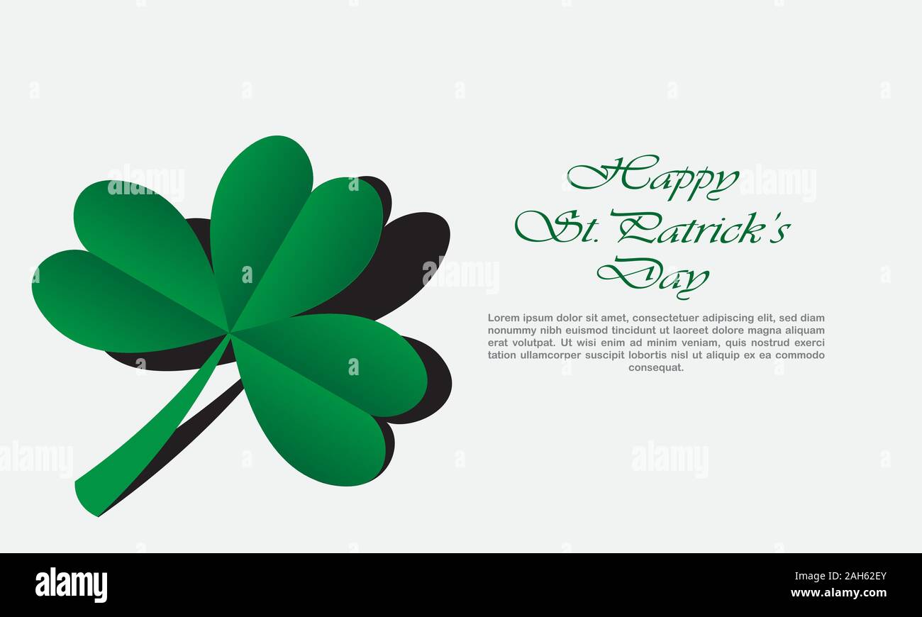 Lucky clovers Stock Vector Images - Alamy