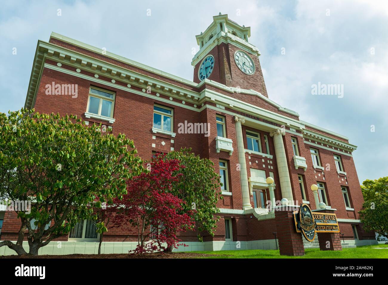 Port Angeles, Washington - April 27, 2014: The Restored Clallam County ...