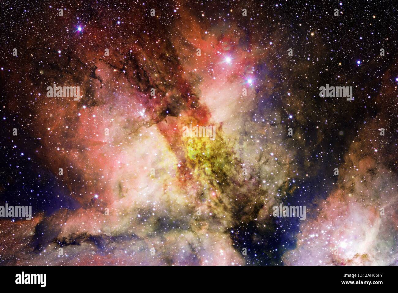 Beauty of endless cosmos. Science fiction wallpaper. Elements of this ...