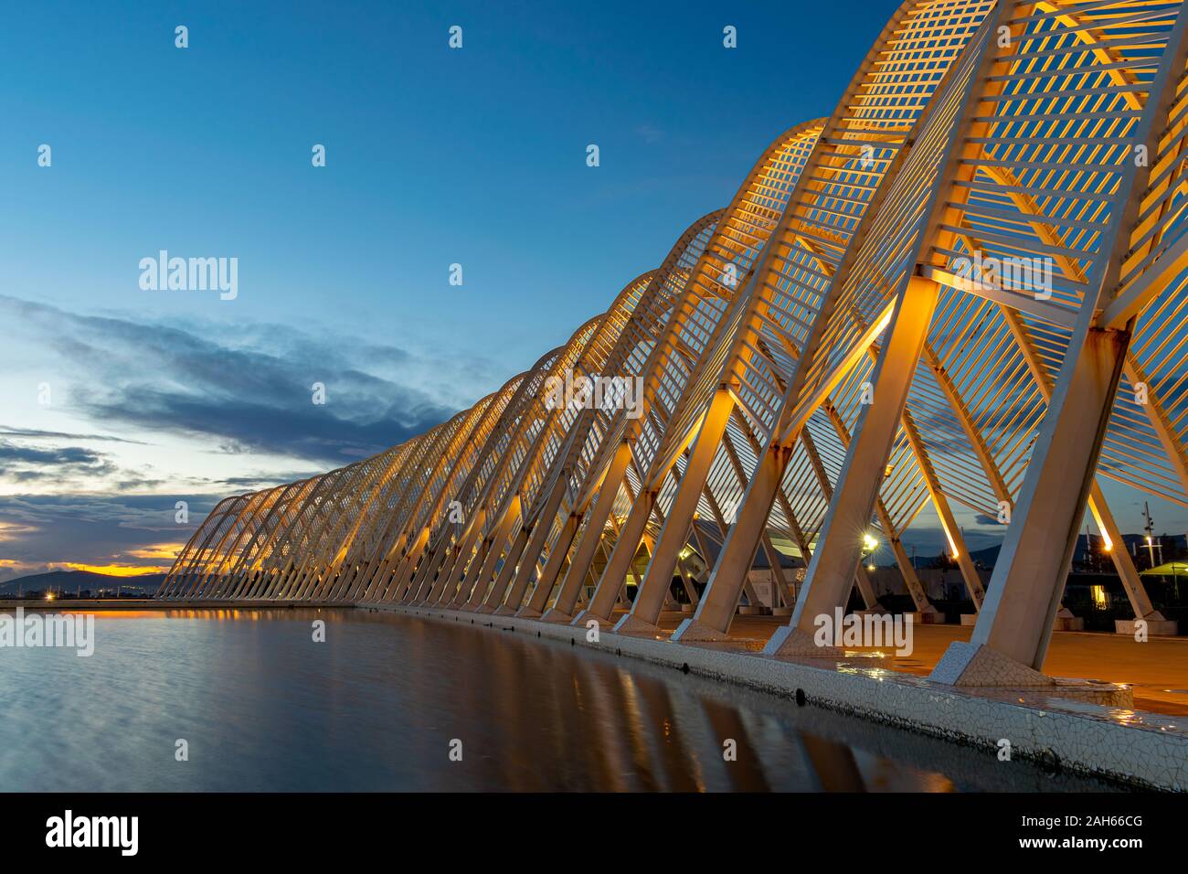 Olympic stadium, athens calatrava hi-res stock photography and images ...