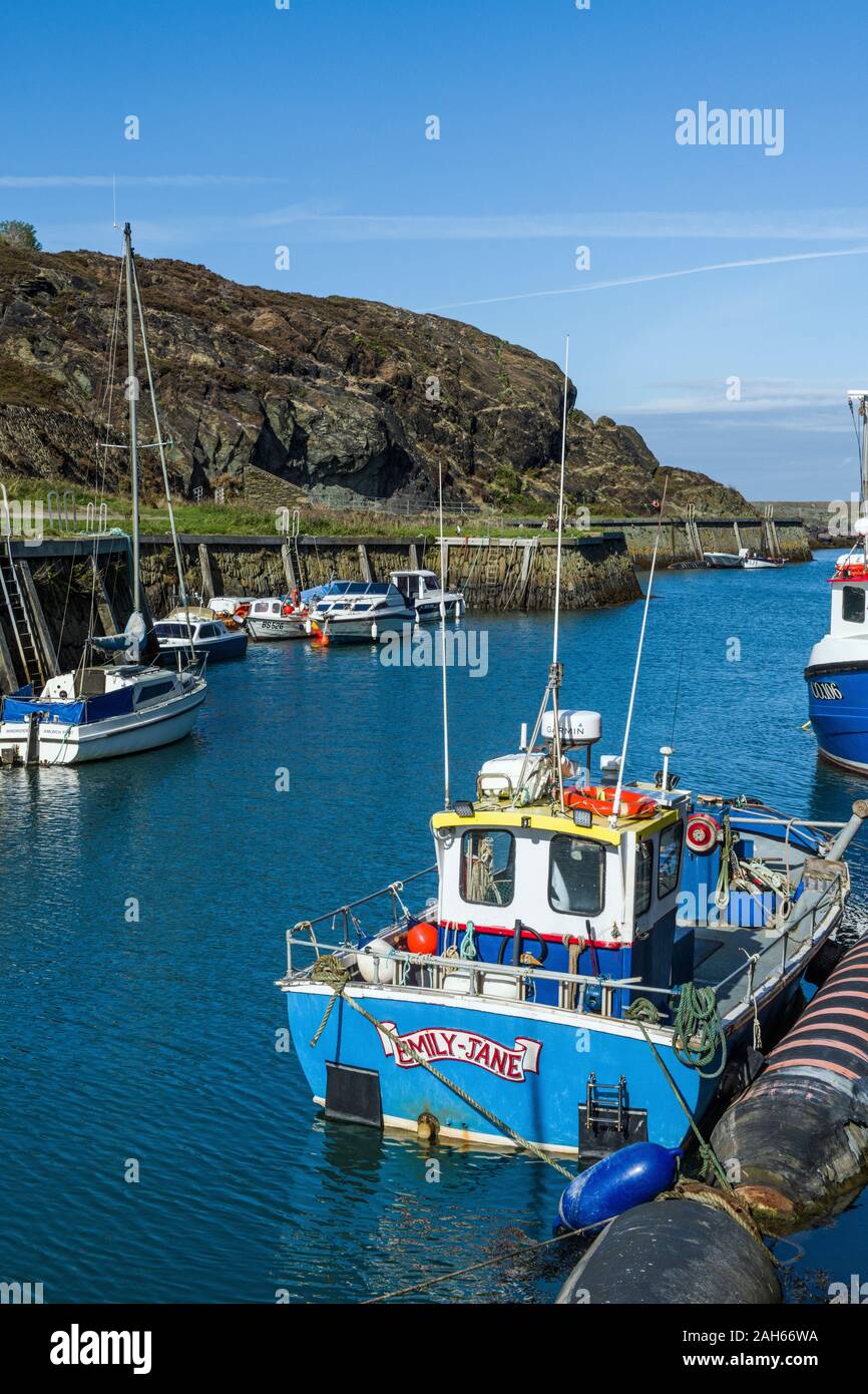 Anglesey amlwch port fishing boats hi-res stock photography and images ...