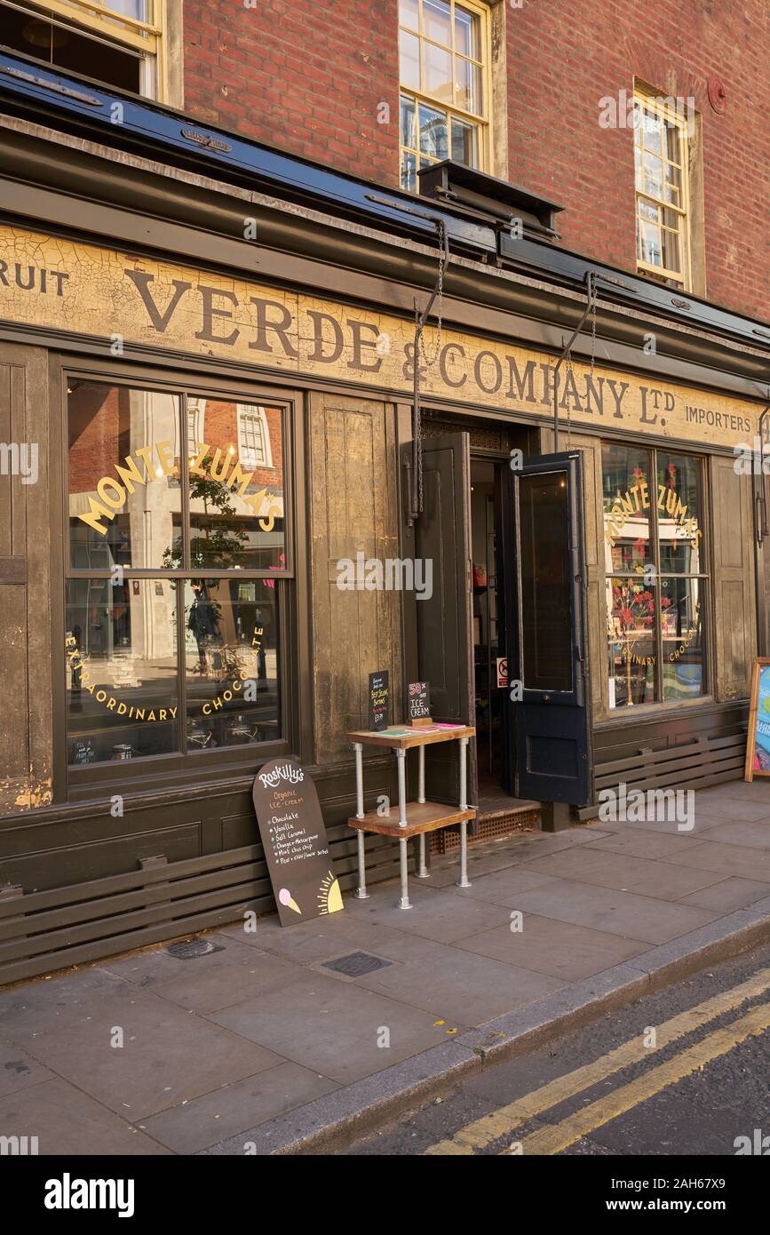 verde and co spitalfields Stock Photo - Alamy