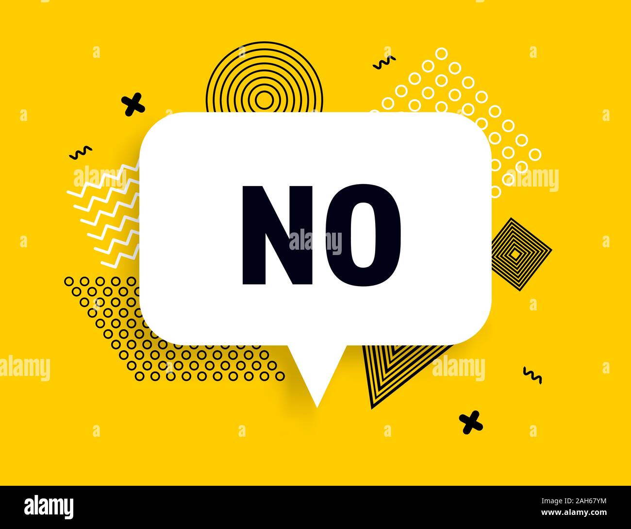 Nope poster hi-res stock photography and images - Alamy