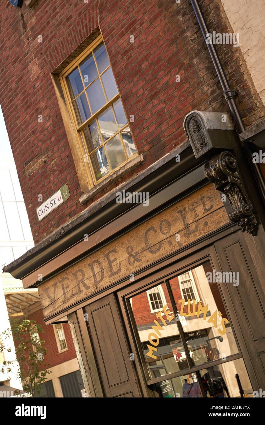 Hugenaut shop front spitalfields hi-res stock photography and images ...