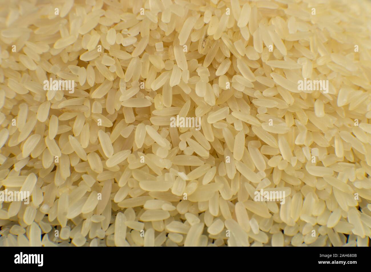 Long grain white rice background. Macro, closeup. Rice texture. Top ...