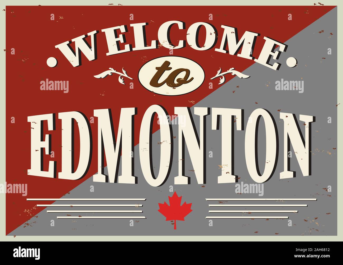 Welcome to ontario sign Cut Out Stock Images & Pictures - Alamy