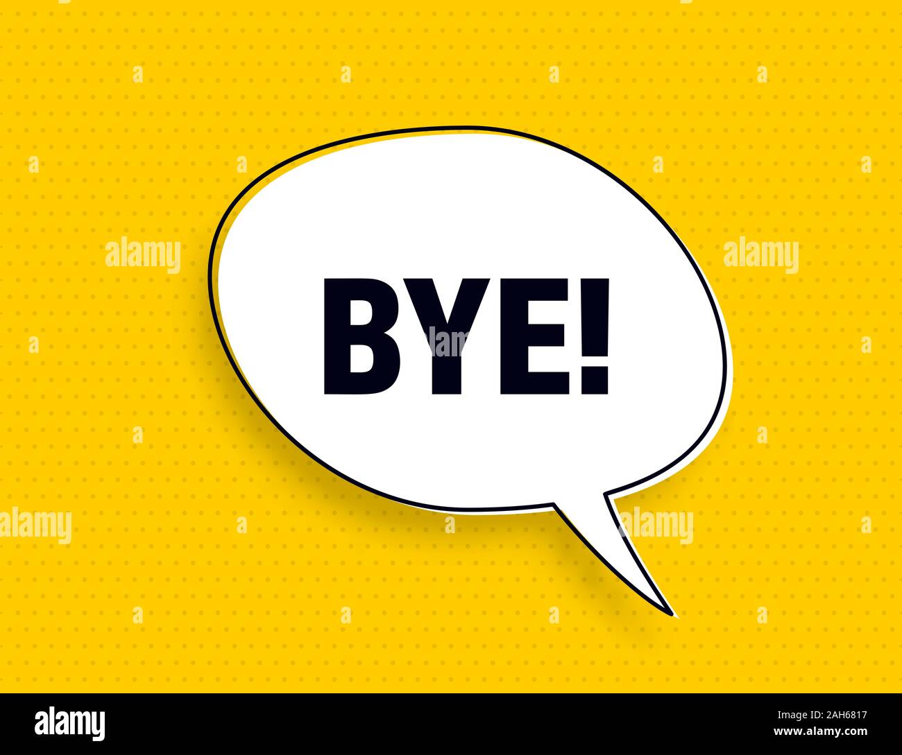 Bye logo Stock Vector Images - Alamy