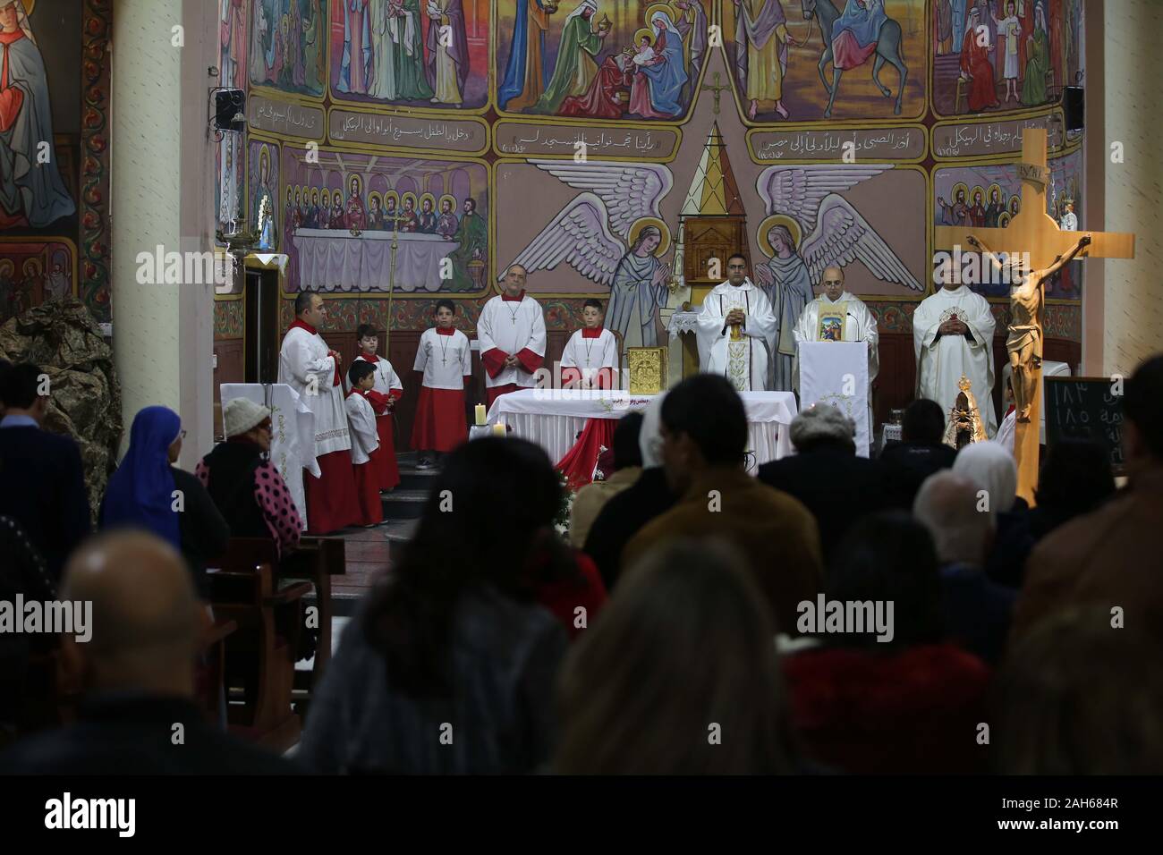 Holy family church gaza hi-res stock photography and images - Alamy