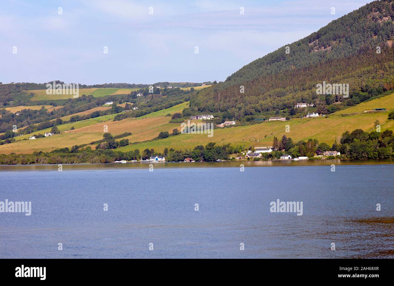 Farming settlements offer contrast to the deep waters of Loch Ness in ...