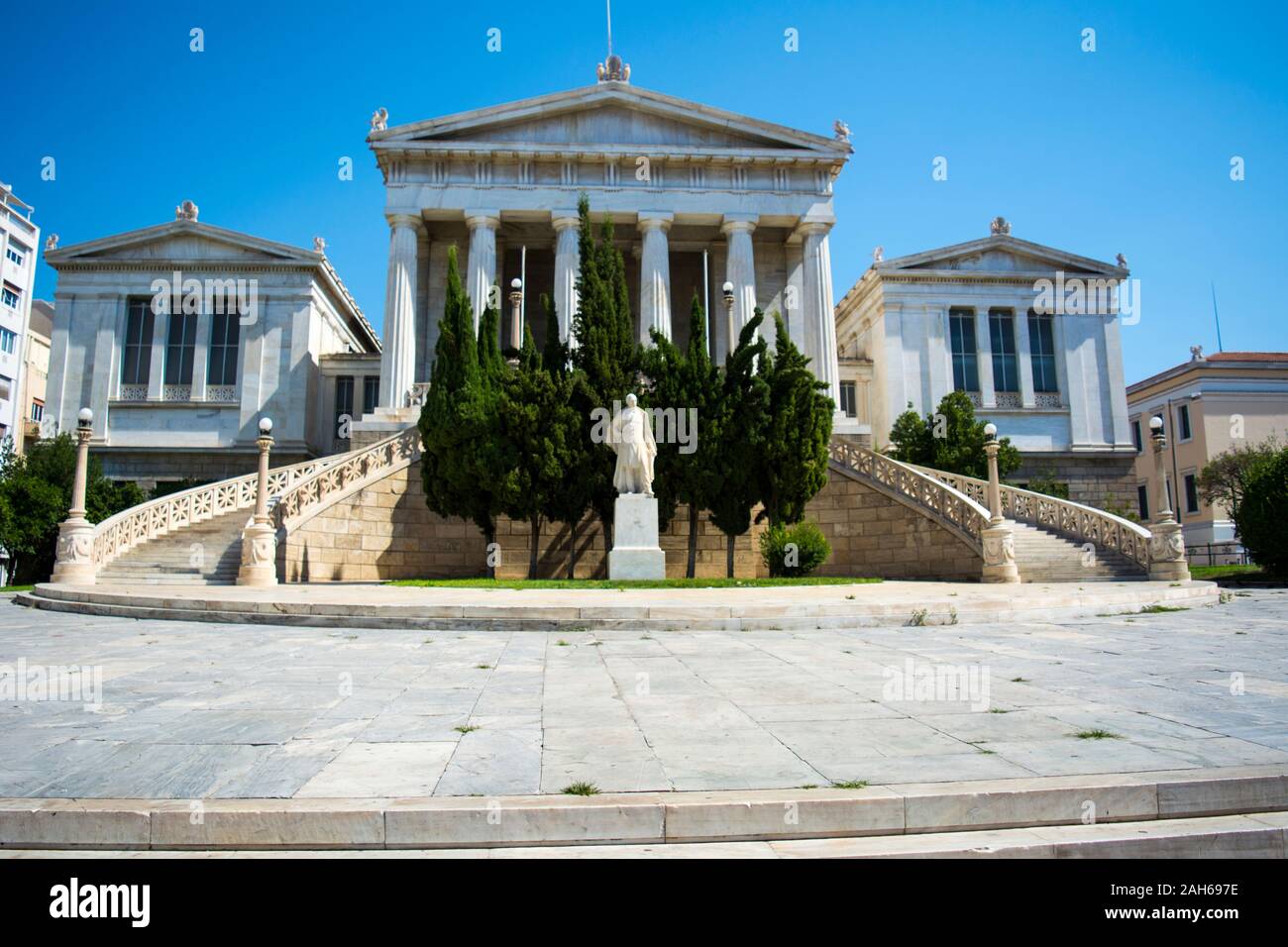 01 October 2018-Athens, Greece. The Academy of Athens, the Athenian ...