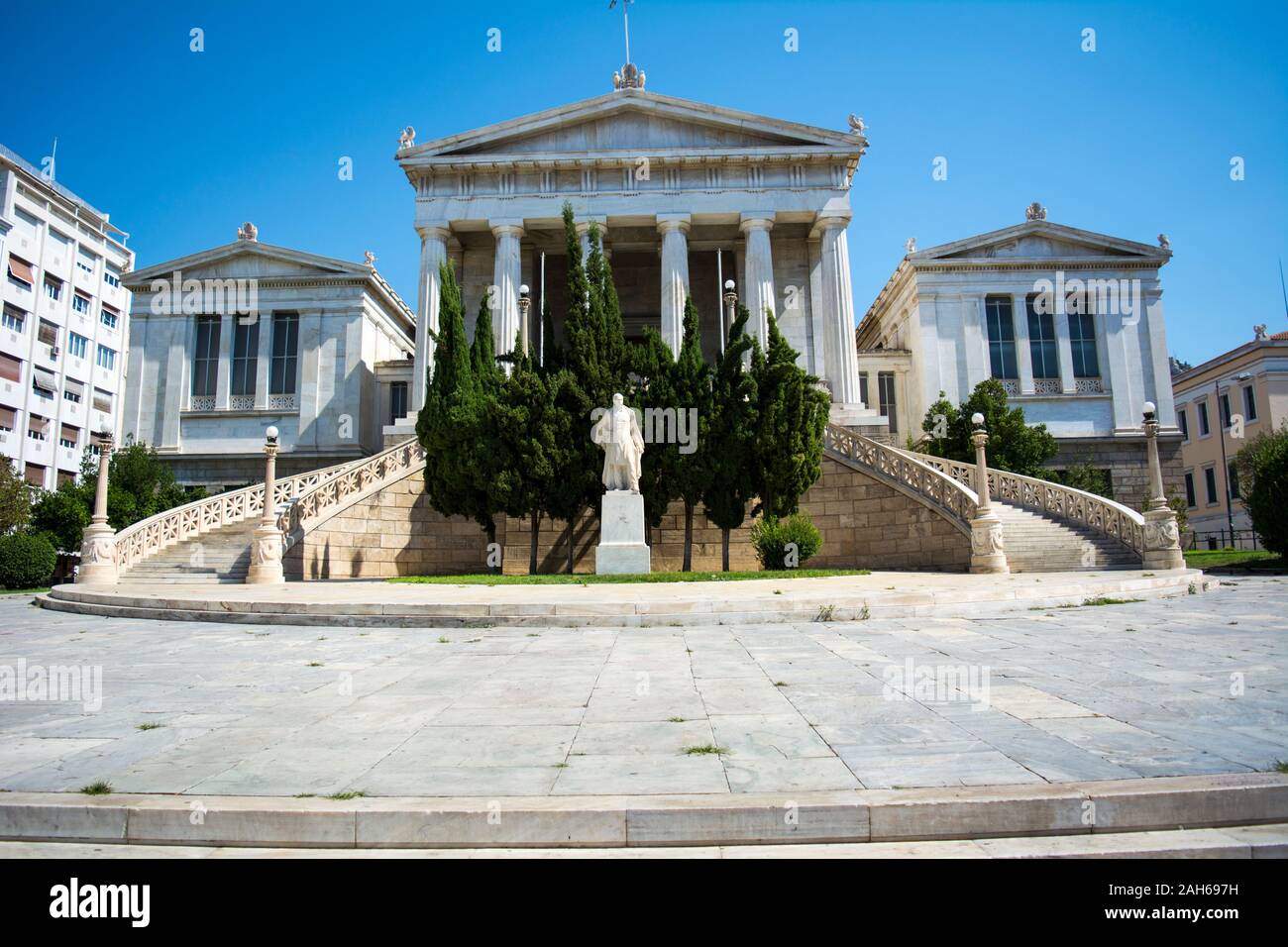 01 October 2018-Athens, Greece. The Academy of Athens, the Athenian ...