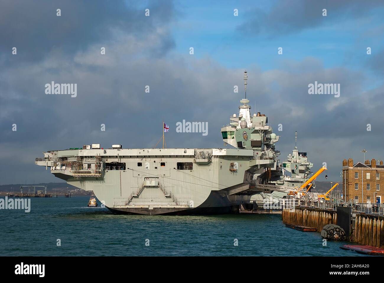 Hms prince of wales ro9 aircraft carrier hi-res stock photography and ...