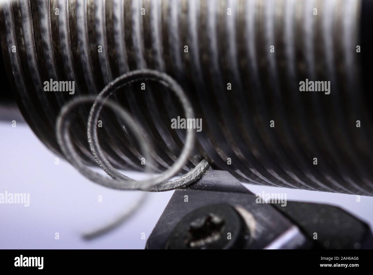 Machining process metalworking on lathe hi-res stock photography and ...