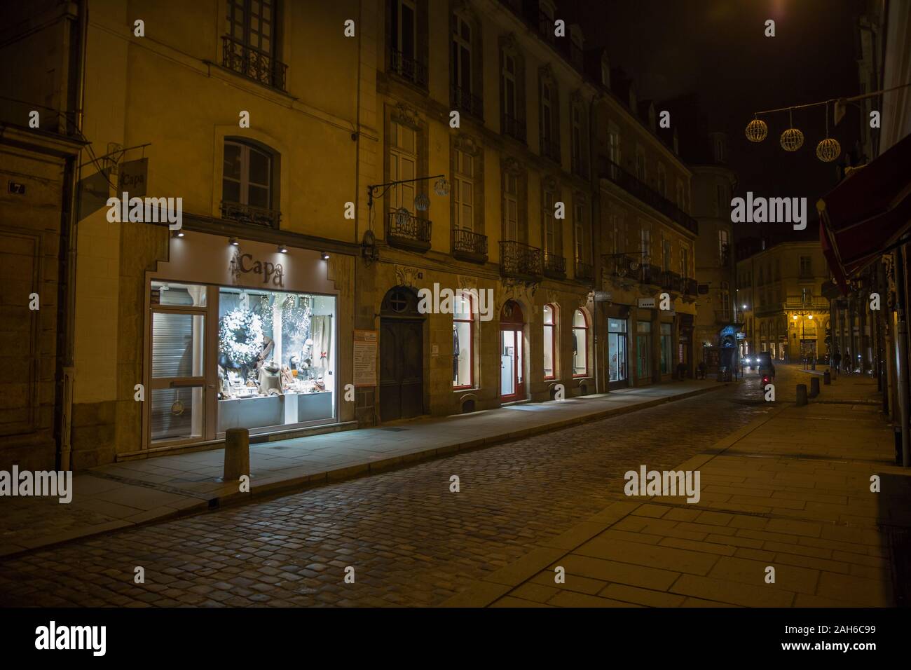Rennes, France - Historic buildings in the old city centre of Rennes ...