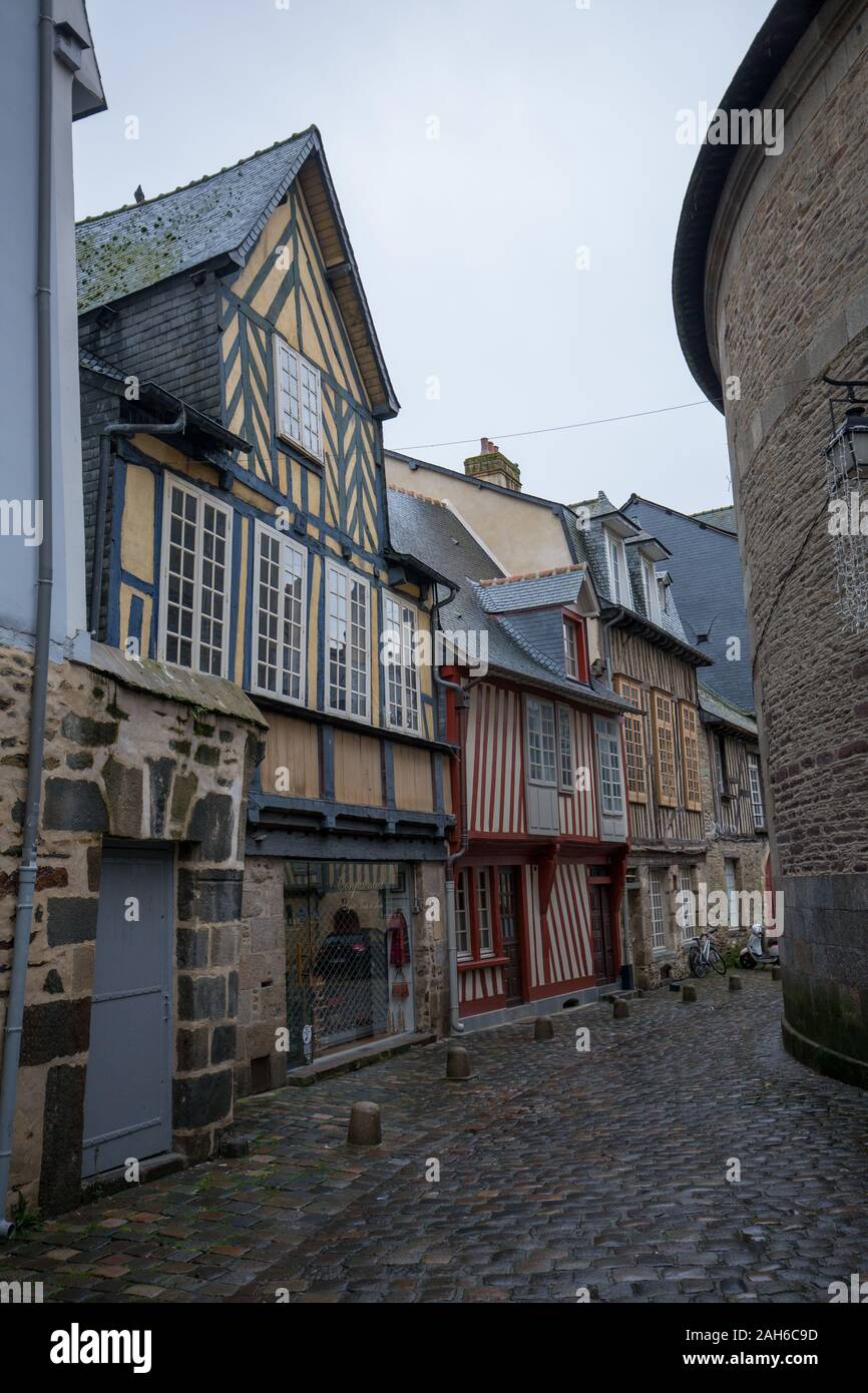 Rennes, France - Historic buildings in the old city centre of Rennes ...