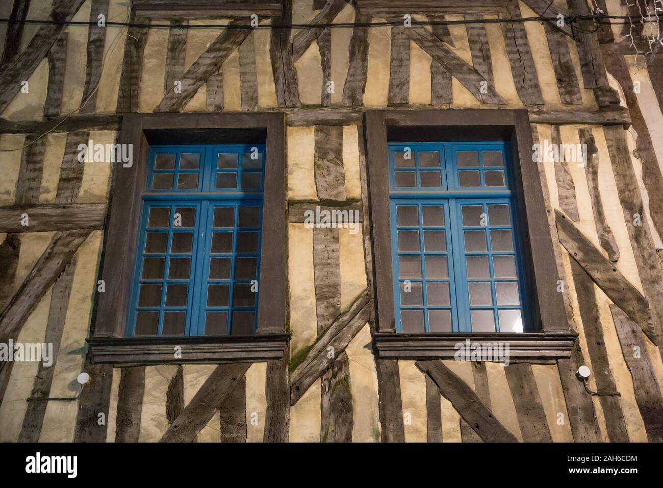 Rennes, France - Historic buildings in the old city centre of Rennes ...