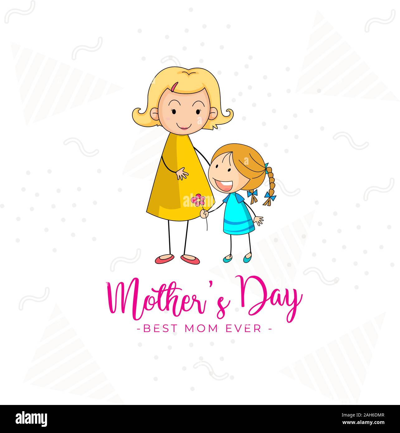 mother day background template vector Stock Vector Image & Art - Alamy